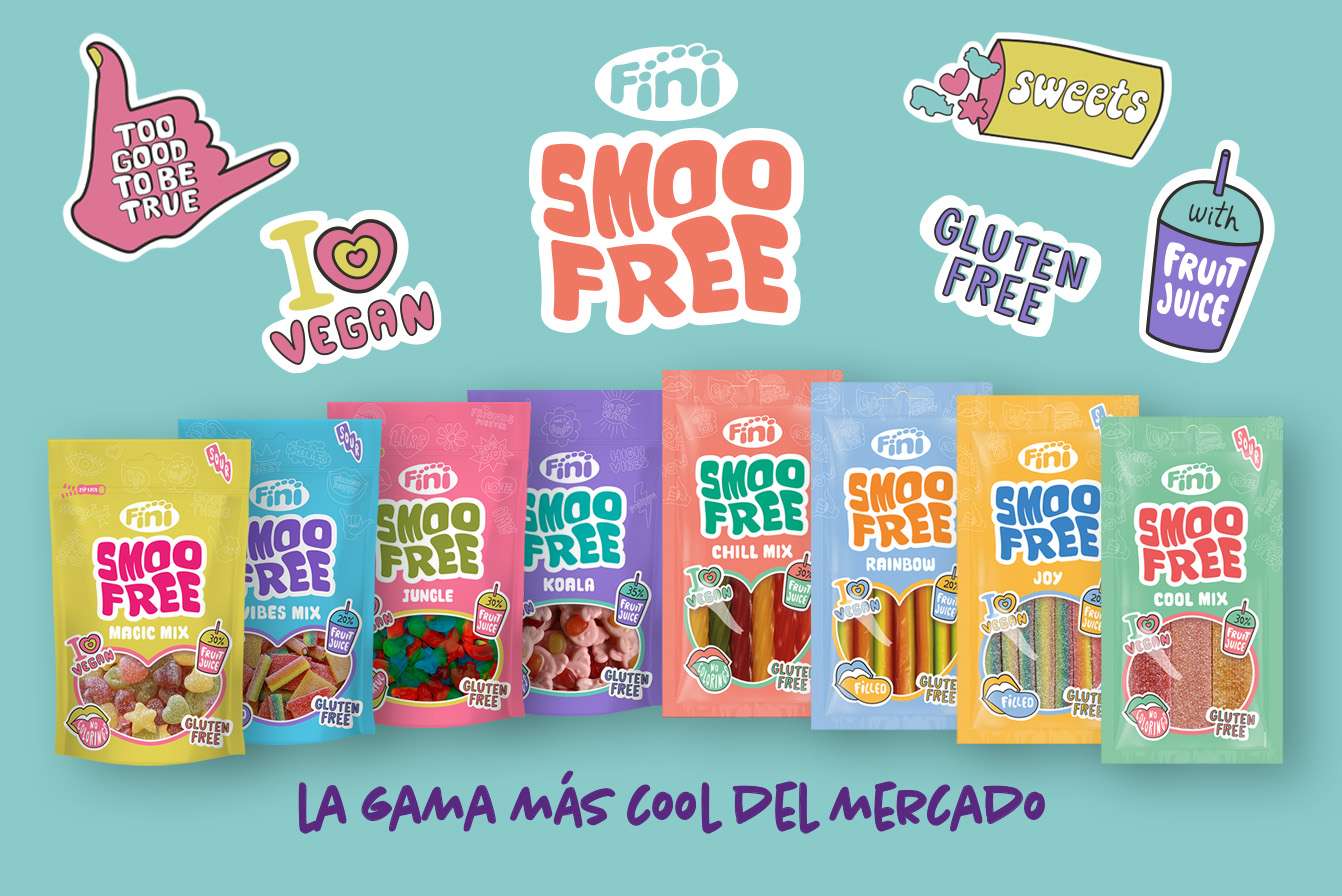 Fini Golosinas presenta Fini Smoofree, la nueva gama vegana y más cool ...